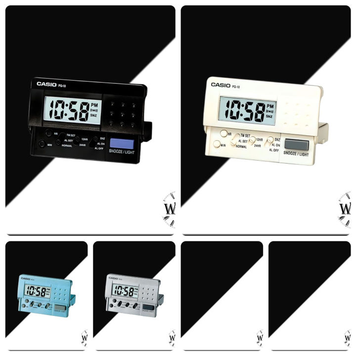 [WCO] PQ-10 Series x Casio Table Clock ft. Traveller PQ10D PQ10 PQ-10 ...