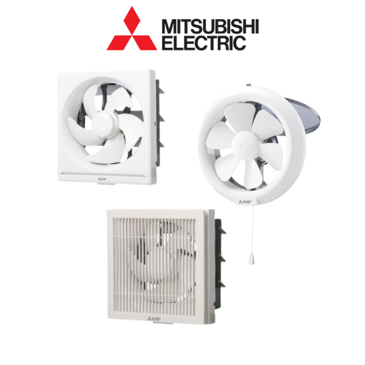 MITSUBISHI 6" 8" 10" 12" Wall Mounted Type | Glass Mounted Type ...