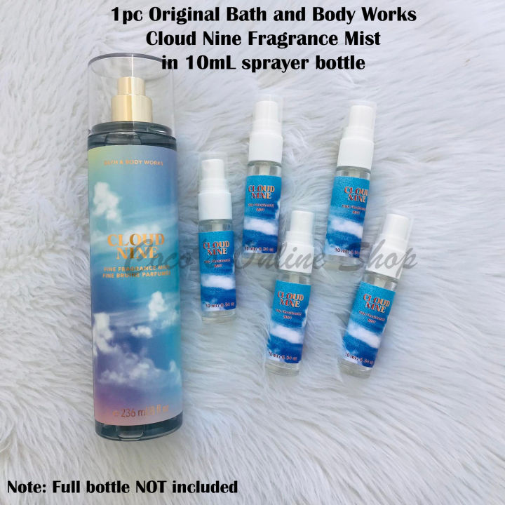 1pc 10mL BBW CLOUD NINE Fragrance Mist | Sampler 10mL Cloud Nine BBW ...