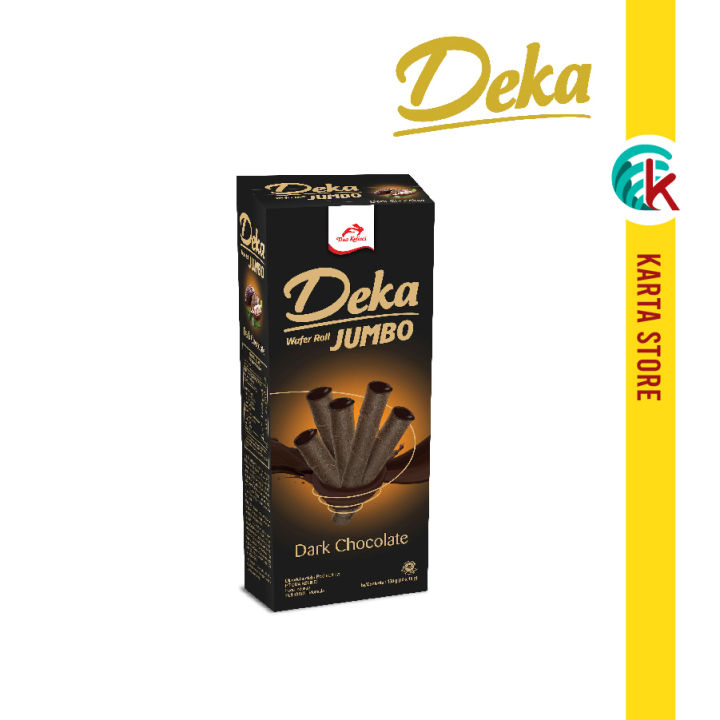 Deka Jumbo Dark Chocolate 14g x 10pcs | Lazada