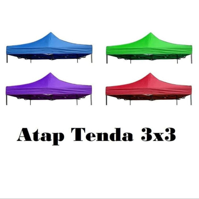 ATAP TENDA LIPAT 3X3 MURAH ( HANYA ATAP SAJA) TENDA | Lazada Indonesia
