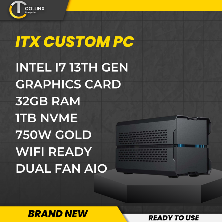 [ ITX MINI PC BUILD S ] INTEL CORE I7 14700F 14700KF 14TH GEN DESKTOP ...