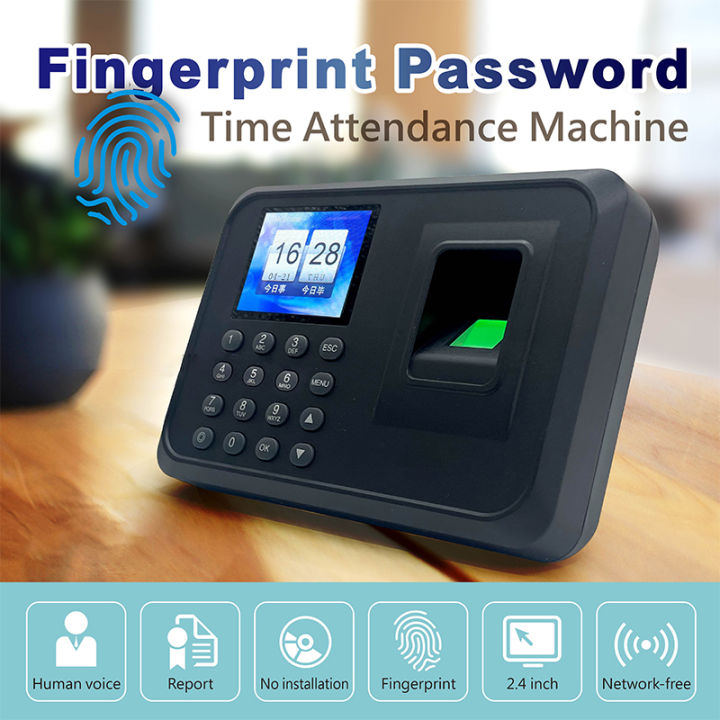 Attendance Machine Biometric Fingerprint Fingerprint Scanners Time out ...