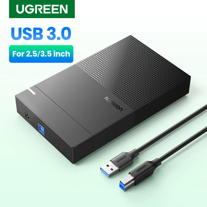 UGREEN HDD Case 3.5 2.5 SATA to USB 3.0 Adapter External Hard Drive ...