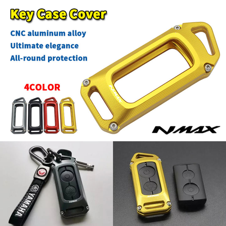PMShop NMAX V2 CNC 3D Remote Control Key Cover Case NMAX Logo Keychain ...