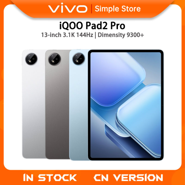 iQOO Pad2 Pro Gaming Tablets 13-inch LCD 3.1K 144Hz Dimensity 9300 ...