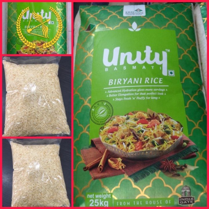 1kg Unity Basmati Rice/Biryani Rice/Nasi Briyani/extra long basmati ...