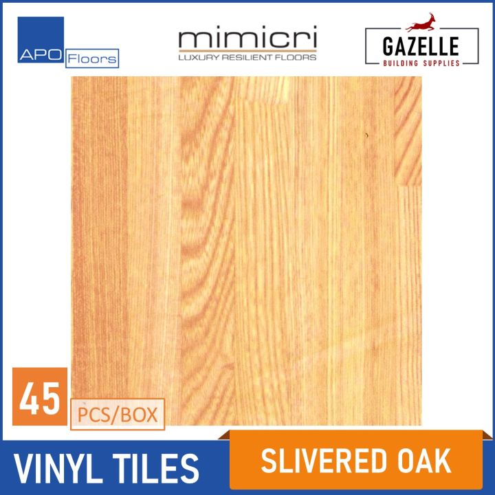 Apo Floor Vinyl Tiles Mimicri Wood, Carpet, and Stone Series 1.3mm ...
