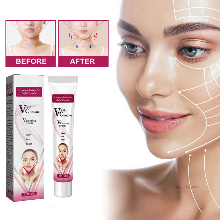 V-Shape Face Slimming Cream Remove Double Chin Firming Cream for Day ...