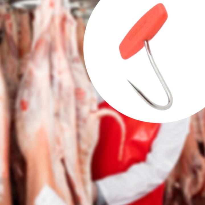 SunniMix Butcher Meat Hook Sturdy Cooking Meat Hooks for Meat Shop ...