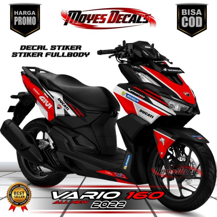 Decal Vario 160 Full Body - Decal Stiker Vario 160 - Stiker Variasi ...