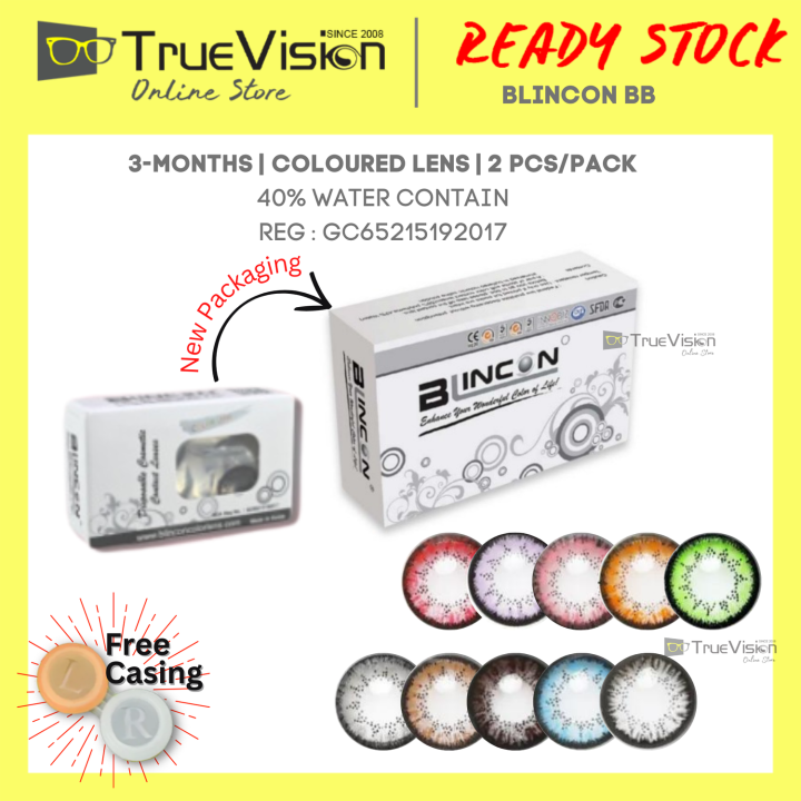 Blincon BB Monthly Colored Lens 40% Water Contain | Lazada