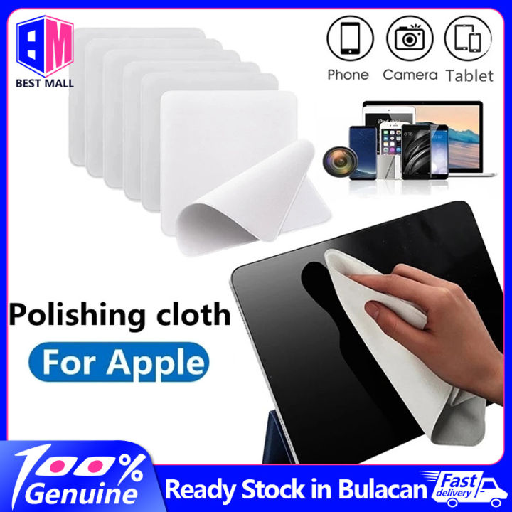 [🇵🇭 Stock&COD] Polishing Cloth For Apple iPhone With Box Microfiber ...