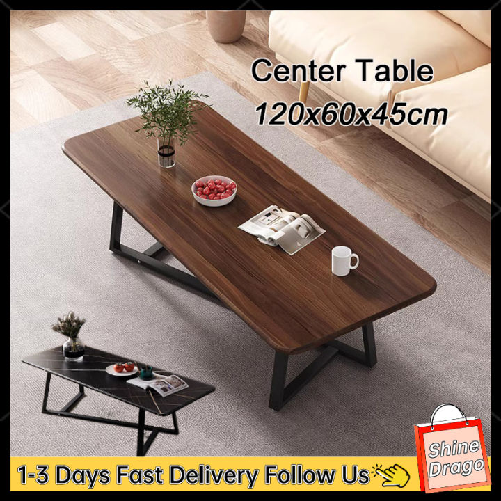 2024 Nordic Style Rectangle Center Table Side Table Living Room Table ...