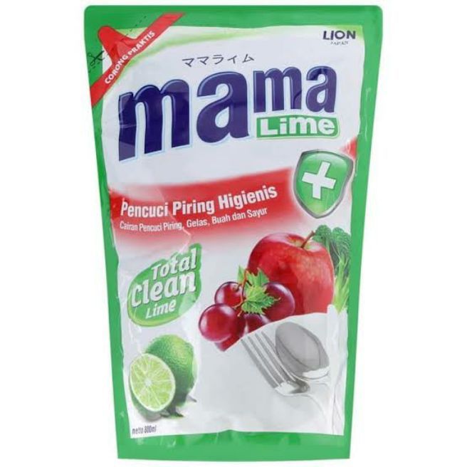 Mama Lime/Mama Lemon/Cairan pencuci piring/buah dan sayur/Murah/Anti ...