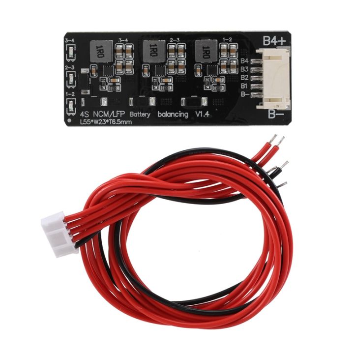 4S Li-Ion Lipo Lifepo4 Battery Active Equalizer Balancer BMS 1.2A Balance Energy Transfer Board ...