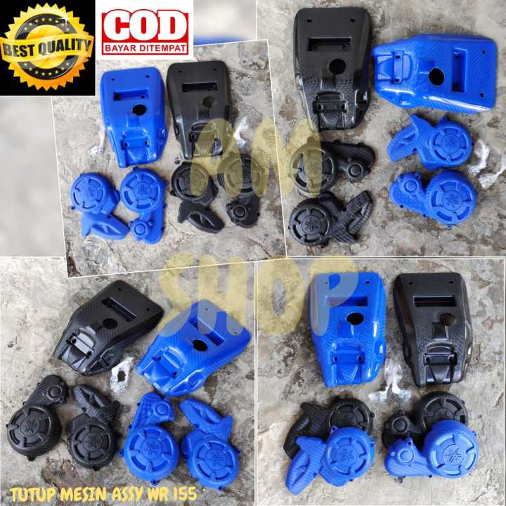 TUTUP MESIN ASSY WR 155 ENGINE GUARD LENGKAP ASSY TRAIL SUPERMOTO WR155 ...