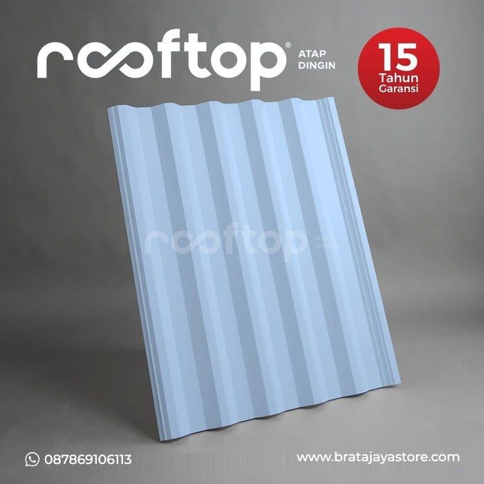 Atap uPVC Rooftop I Series I-Series 0.5 Meter Rumah Gedung Ruko Alderon ...