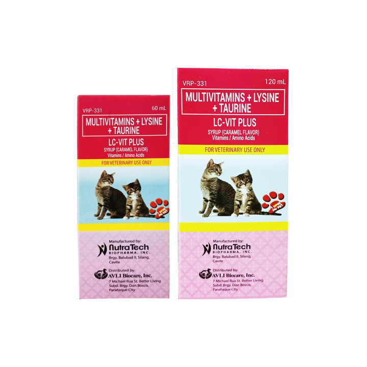 LC-Vit Plus Syrup (Multivitamins) for Cats (w/Caramel Flavor) | Lazada PH