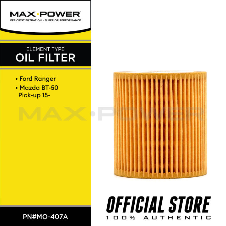MAX Power Oil Filter for Ford Ranger, Everest, Mazda BT-50 MaxPower MO ...