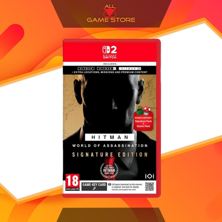 Nintendo Switch 2 Hitman World of Assassination Signature Edition ...
