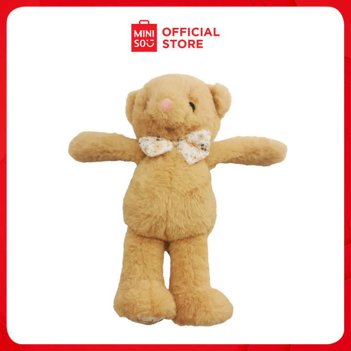 MINISO 12in. Hand & Leg Pulling Little Bear Plush Toy (Brown) | Lazada PH