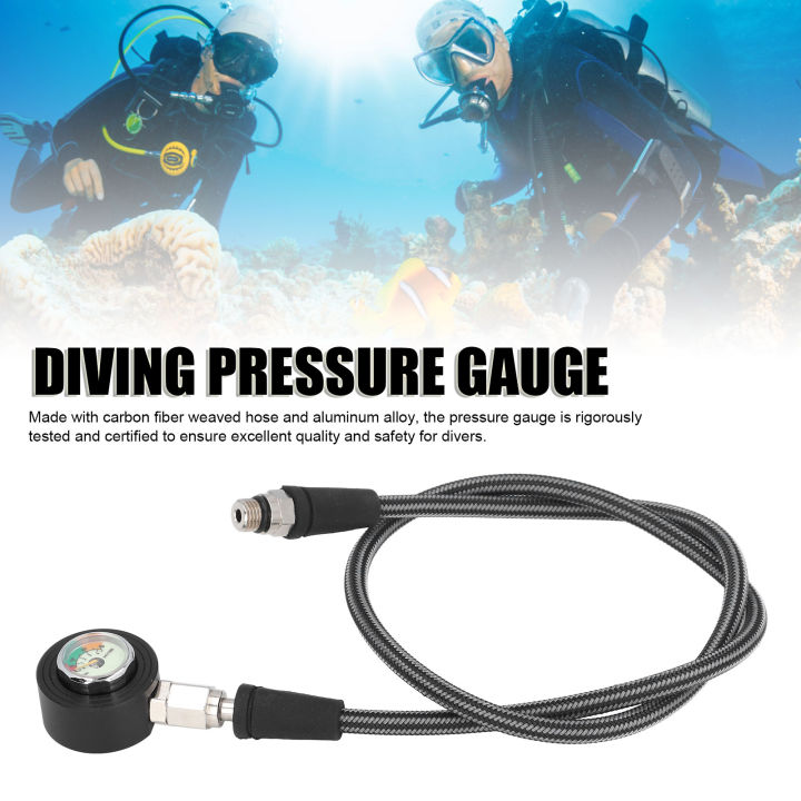 Diving Pressure Gauge 360 Degree Rotatable Scuba Diving Pressure Gauge ...