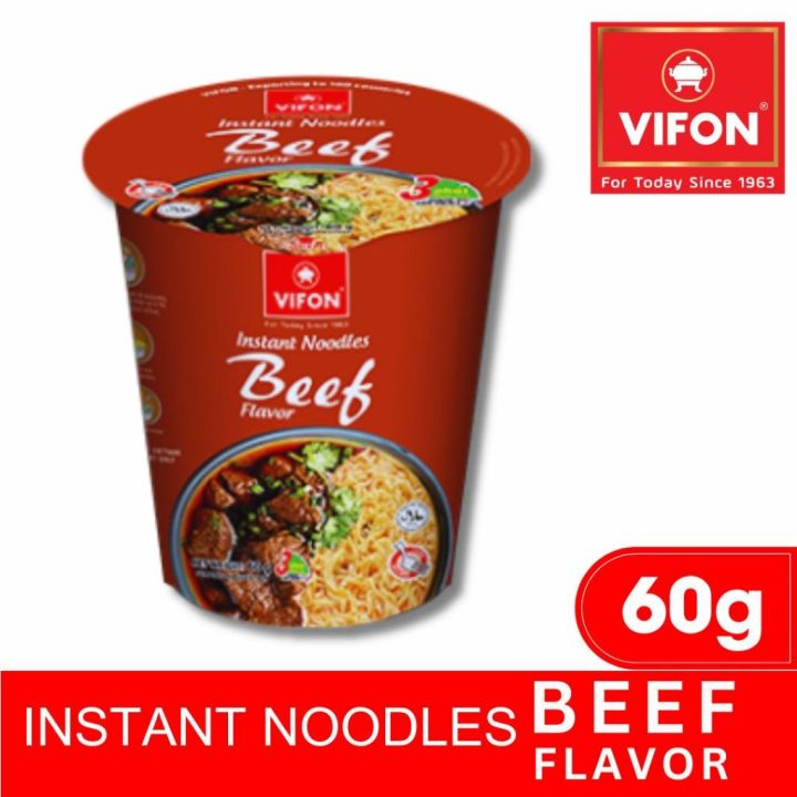 Instant Noodles Beef flavor 60g bf:dec.2024 | Lazada PH