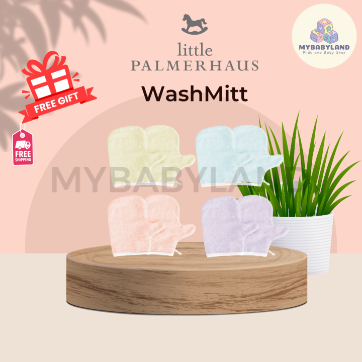 Little Palmerhaus - Bam & Boo Bamboo Washmitt | Waslap Bayi | Waslap ...