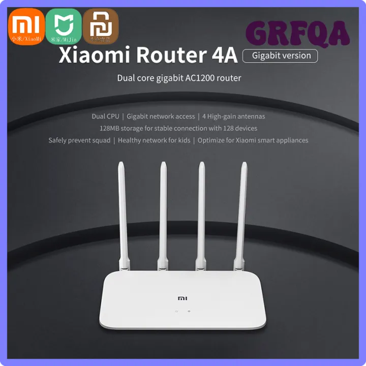 GRFQA New Xiaomi Mi Router 4A Gigabit Version 2.4GHz 5GHz WiFi 1167Mbps ...
