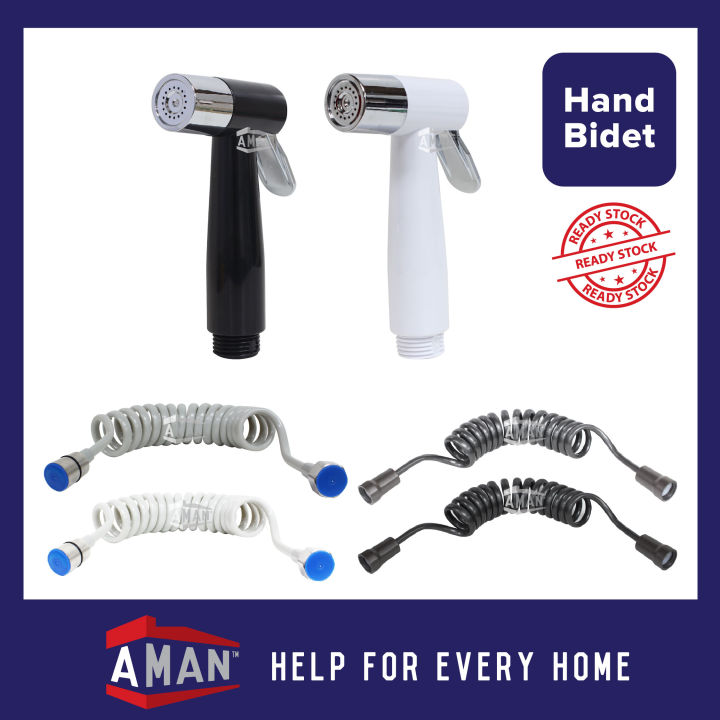 ABS Hand Bidet Spray Head Hand Shower Bidet Head Sprayer Head Spring ...