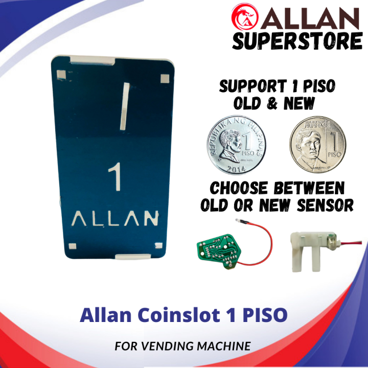 Allan Superstore Coinslot / Coin slot Piso for new and old coins with ...