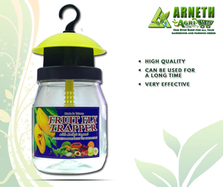 FRUIT FLY TRAPPER WITH METHYL EUGENOL VEGETABLE INSECTS TRAP CATCHER ...