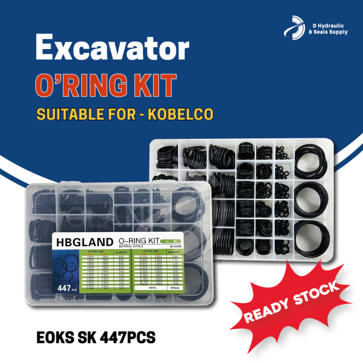 Komatsu Sumitomo Kobelco Hydraulic Excavator O-Ring Kit O-Ring Box 1 ...