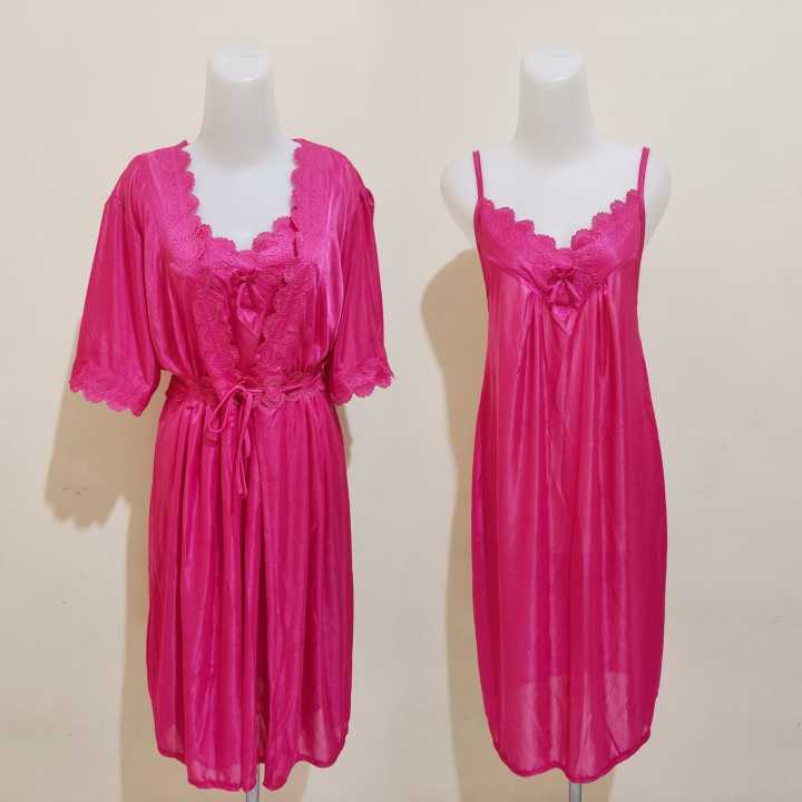 Daster Trikot Satin 1set | Lazada Indonesia