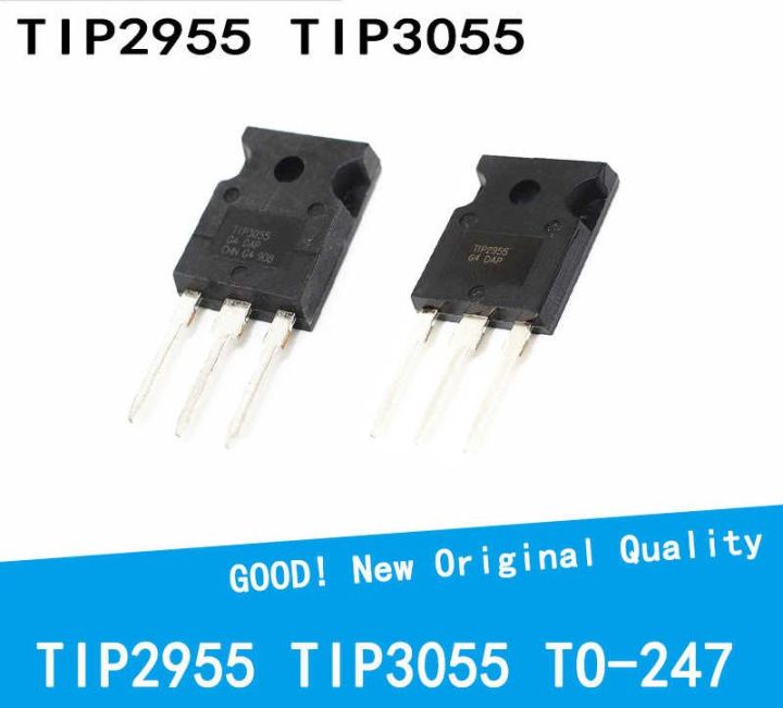 Original TIP2955 TIP3055 TO-247 ( 1 Pcs TIP2955 + 1 Pcs TIP3055 ) 15A ...