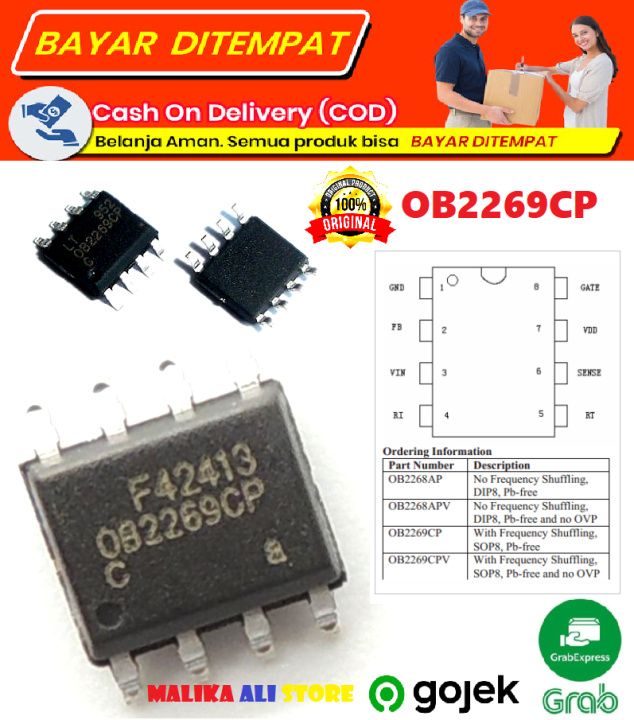 OB2269CP Current Mode PWM Controller | Lazada Indonesia