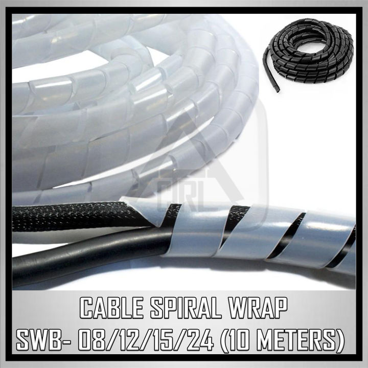 CABLE SPIRAL WRAP (10METERS)/,SWB-8,SWB-12,SWB-15,SWB-24 | VAT INCLUDED ...