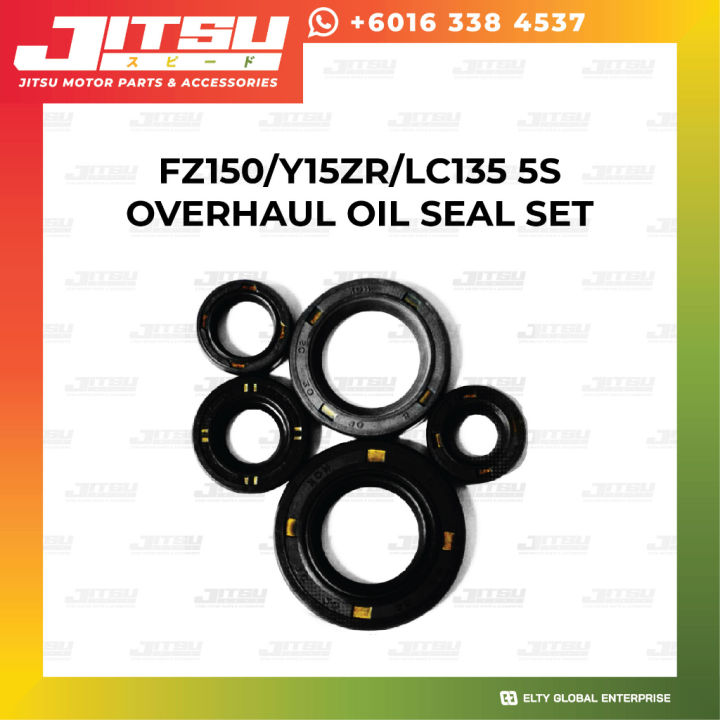 Overhaul Oil Seal Set YAMAHA FZ150 V1 V2 V3 Y15ZR LC135 5S Over Haul ...