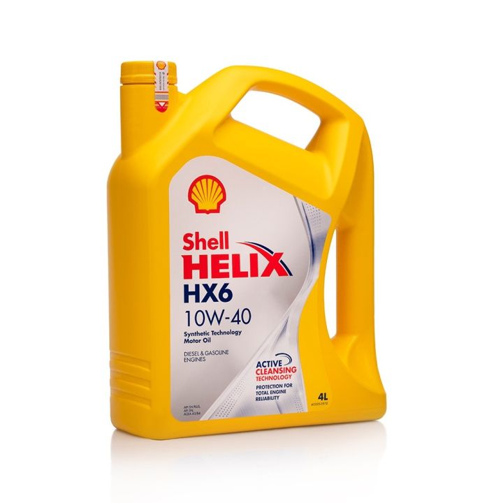 PROMO! Oli SHELL HELIX HX6 10W-40 SN 4 Liter oli mesin mobil shell ...
