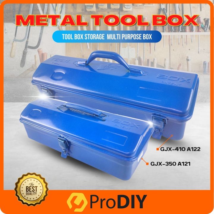 GJX-350 / 410 Toolbox Iron Metal Multifunction Storage Box Multi ...