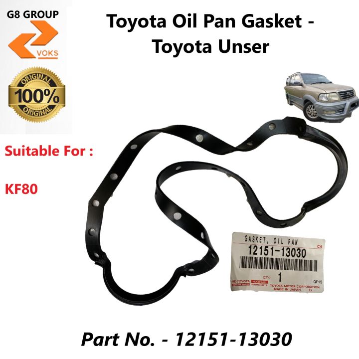 Toyota Oil Pan Gasket - Toyota Unser ( 12151-13030 ) | Lazada