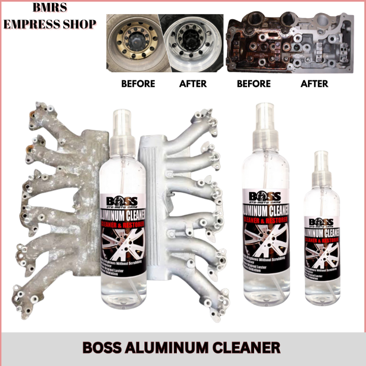 BEST SELLING BOSS ALUMINUM CLEANER I BACK TO BLACK I SPOTLESS ACID RAIN ...