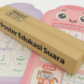 【Box Karton】Kardus-Poster Dinding Edukasi Suara Kotak Kemasan Poster ...