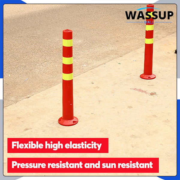 68CM Flexible Traffic Elastic Pole Safety For Road Safety Pole Road ...