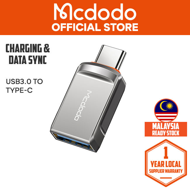Mcdodo USB3.0 to Type-C OTG Adapter OT873 | Lazada