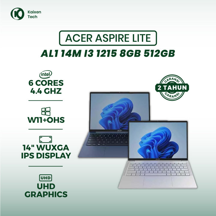 Laptop Acer Aspire Lite AL1 Magical Color I3 1215 RAM 8GB SSD 512GB W11 ...