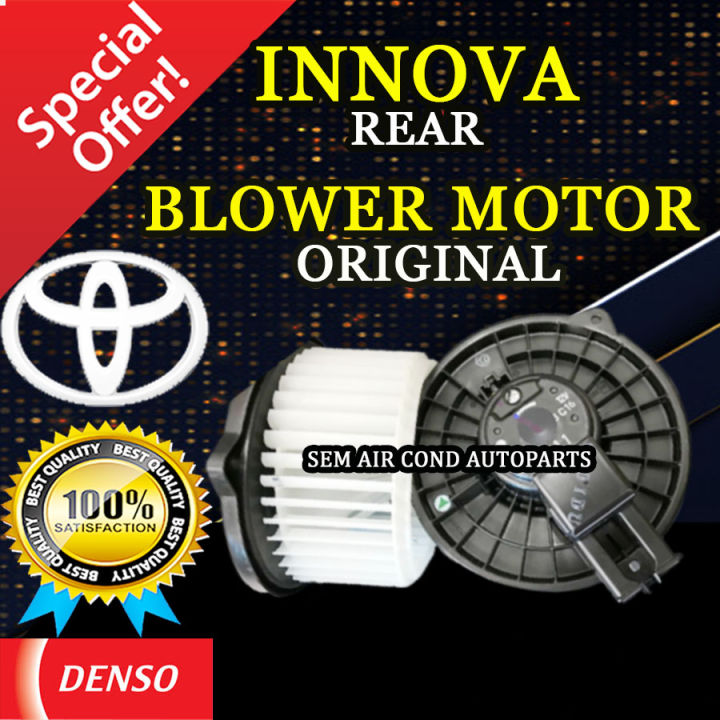 TOYOTA INNOVA 2005-2008 YEAR ORIGINAL DENSO ND REAR BLOWER MOTOR (CAR ...