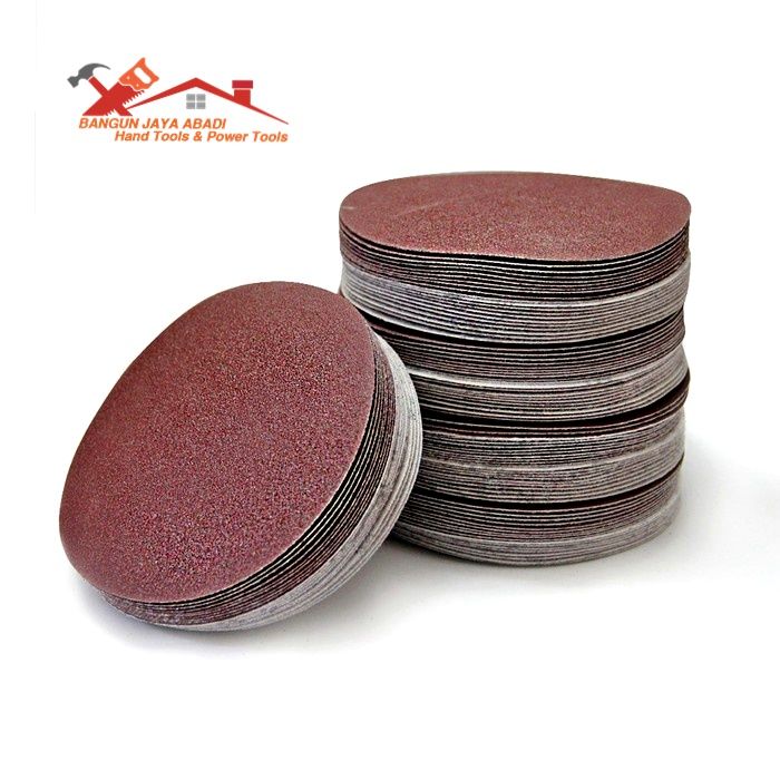 AMPLAS BULAT VELCRO TEMPEL GERINDA 4 INCH PALING MURAH | Lazada Indonesia