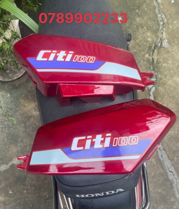 BỘ CỐP XE CITI 100 DAELIM NHỰA ABS ( DÁN TEM SẴN ) | Lazada.vn